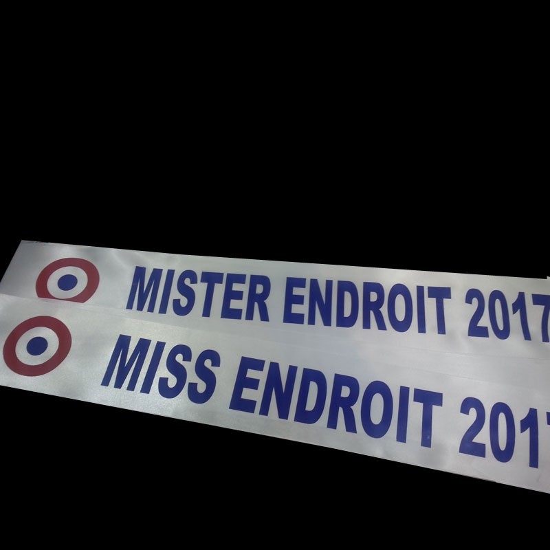 Echarpe de miss personnalisée - Envoi sous 24h