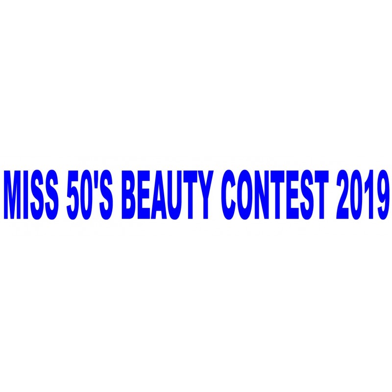 MISS 50'S BEAUTY CONTEST 2019 - Flockavenue